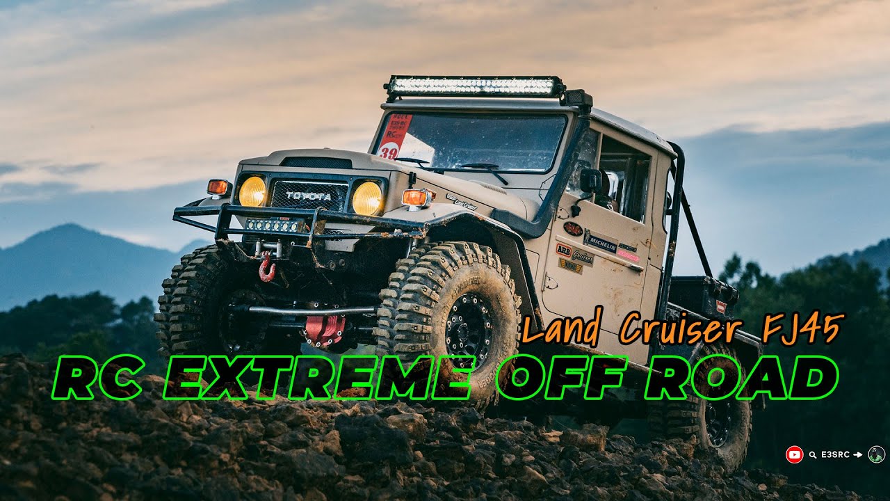 Rc Crawler RC4WD Land Cruiser FJ45 Extreme Off-Road Diving 4x4 RC Car ...