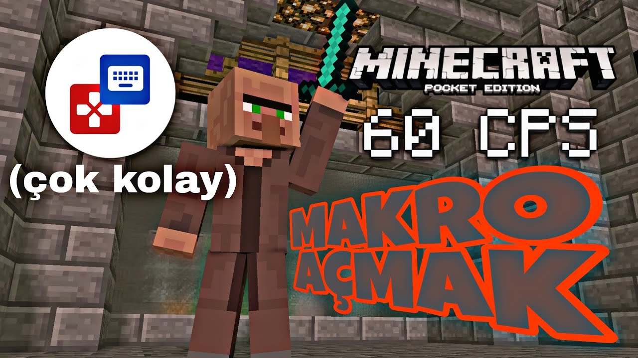 MİNECRAFT PE MAKRO AÇMAK! BAN YOK - ÇOK BASİT 😁 - YouTube