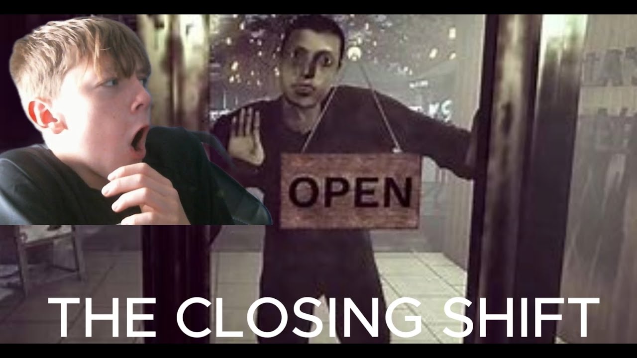 this was the scariest game ever(the closing shift - YouTube