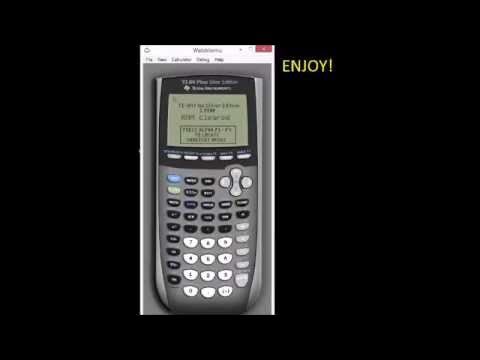 How to Download a Free TI 84 PLUS Graphing Calculator - YouTube