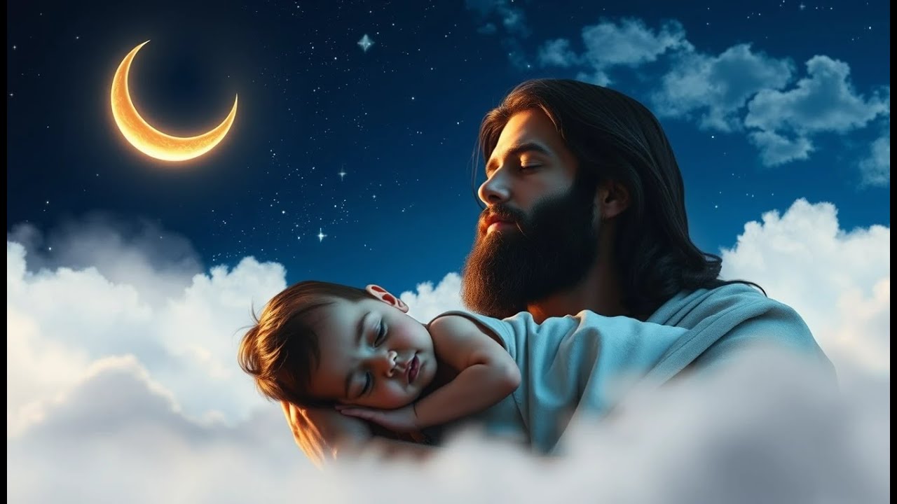 ️God’s Love Will Keep You | 😴Gentle Christian Lullaby | Sleep Instantly ...