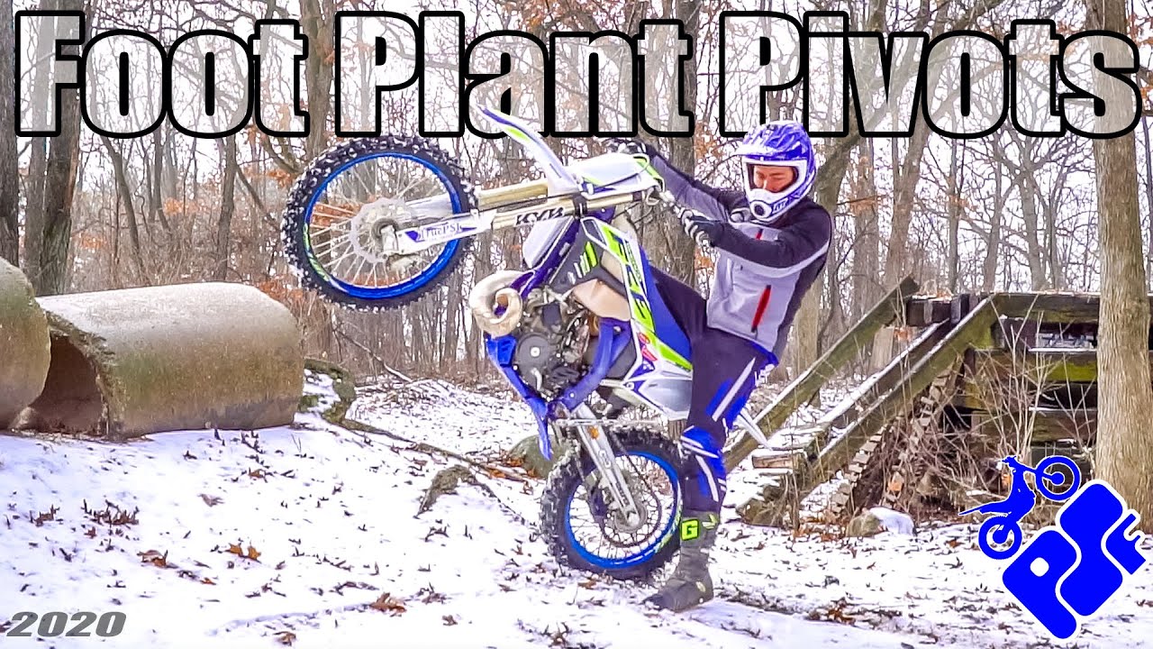 Hard Enduro How To: Foot Plant Pivot Turns - YouTube