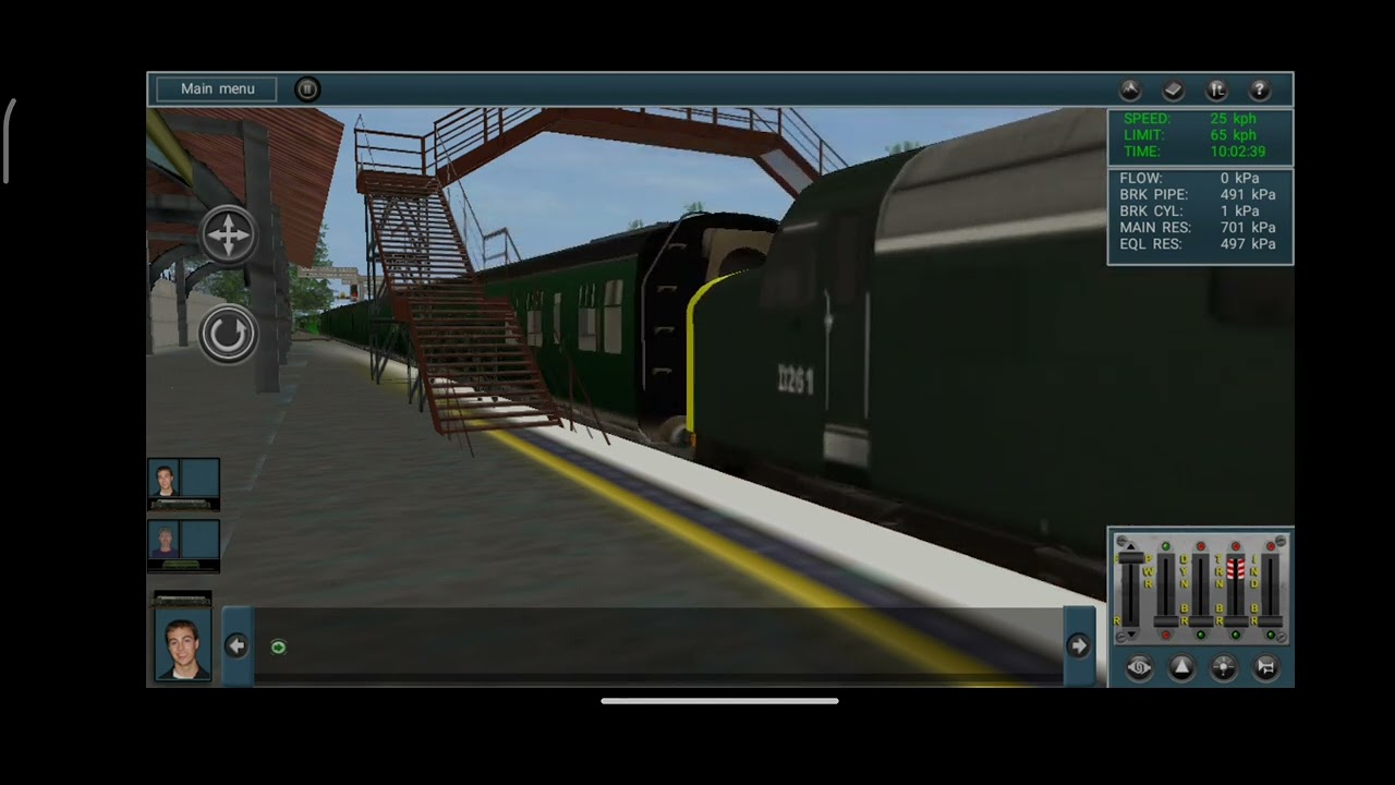 Br class skip station with express train #trainzsimulator #trainz # ...