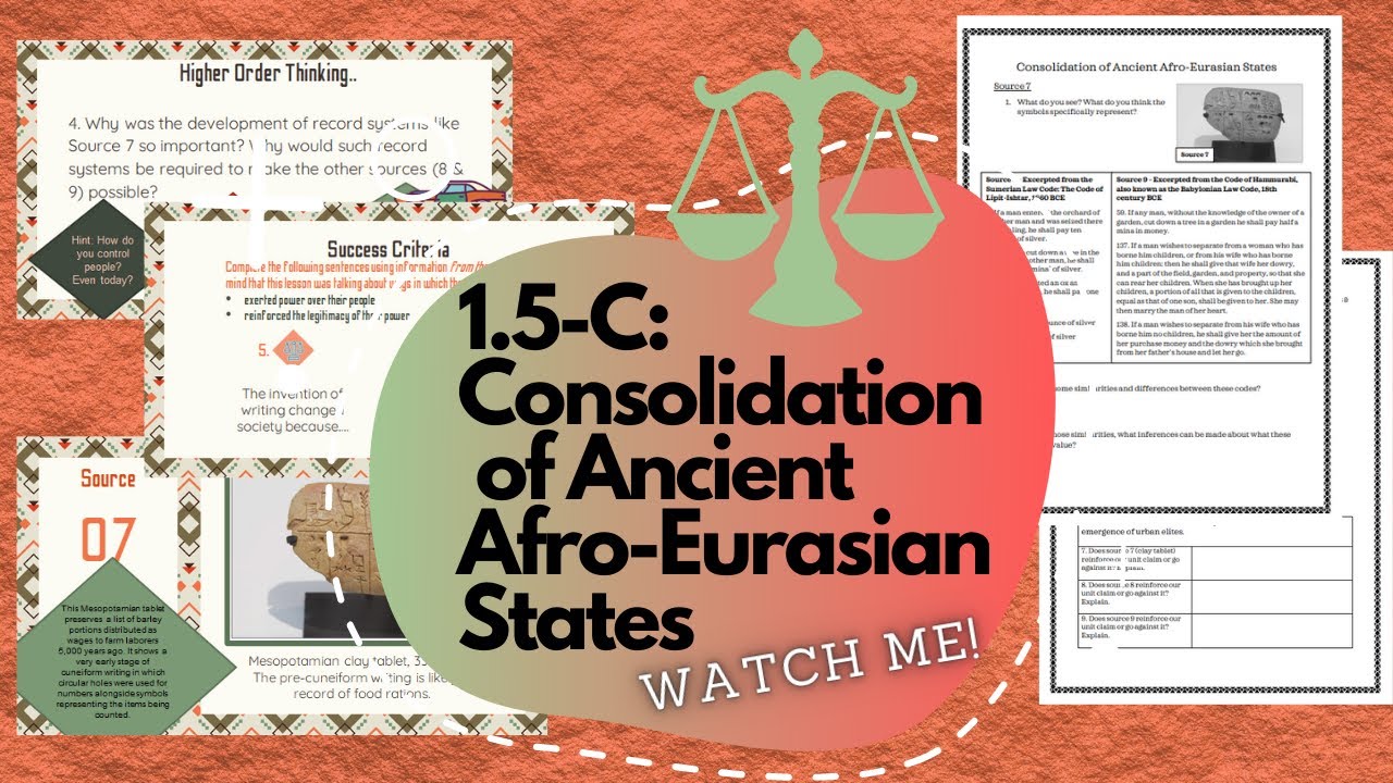 Consolidation of Ancient Afro Eurasian States - YouTube