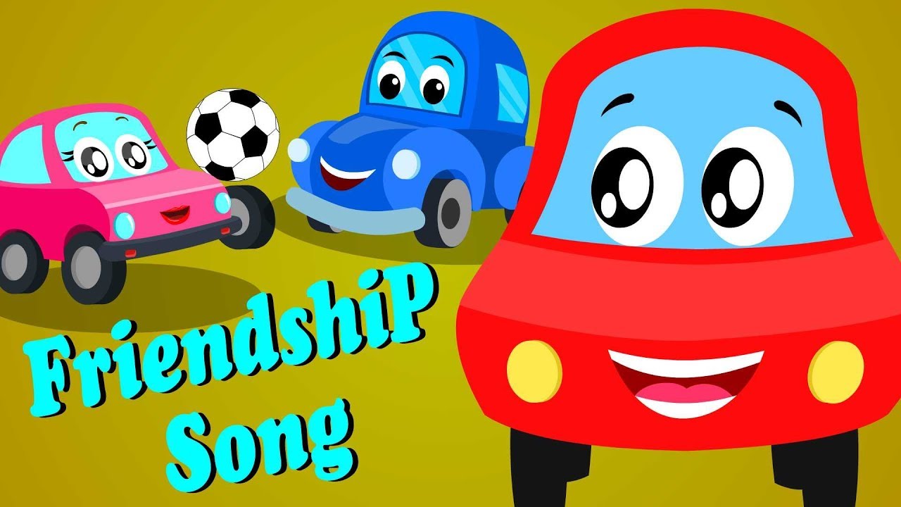 Friendship Song | Fun video for kids | Little Red Car - YouTube