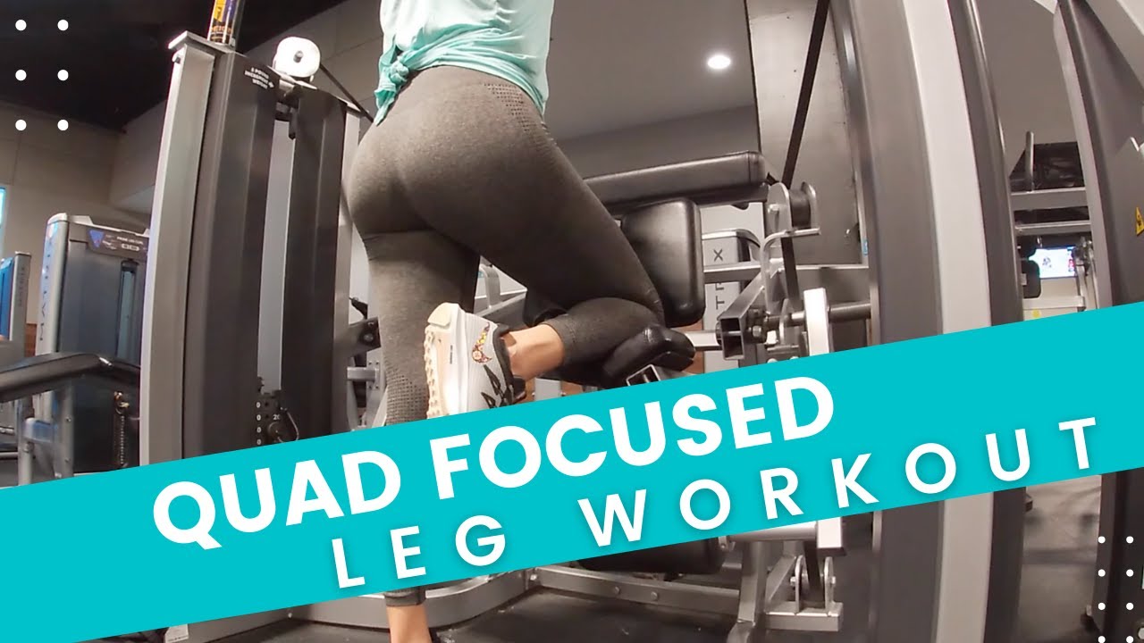 QUAD FOCUSED LEG DAY! - YouTube