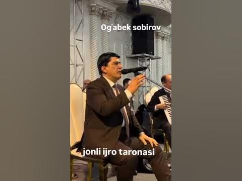 Og'abek Sobirov Jonli ijro bómbo💣💣💣🔥🔥💥 - YouTube