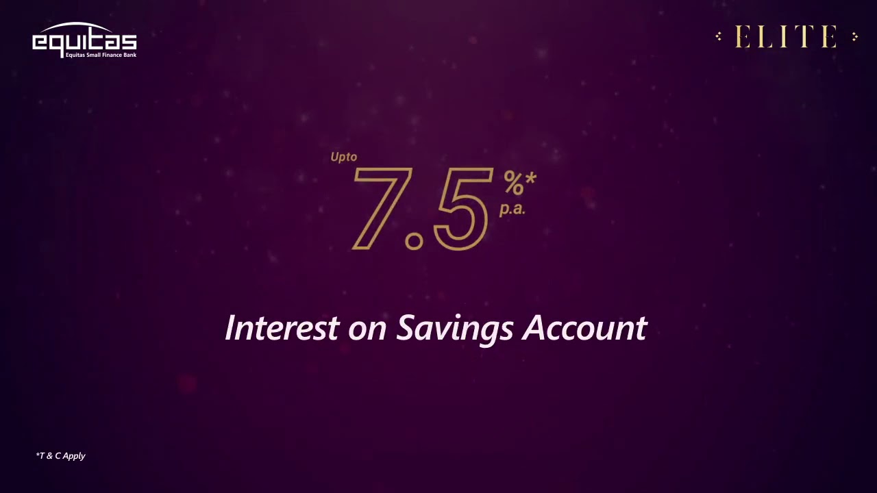 Welcome to the High Life with Equitas ELITE Premium Banking! - YouTube