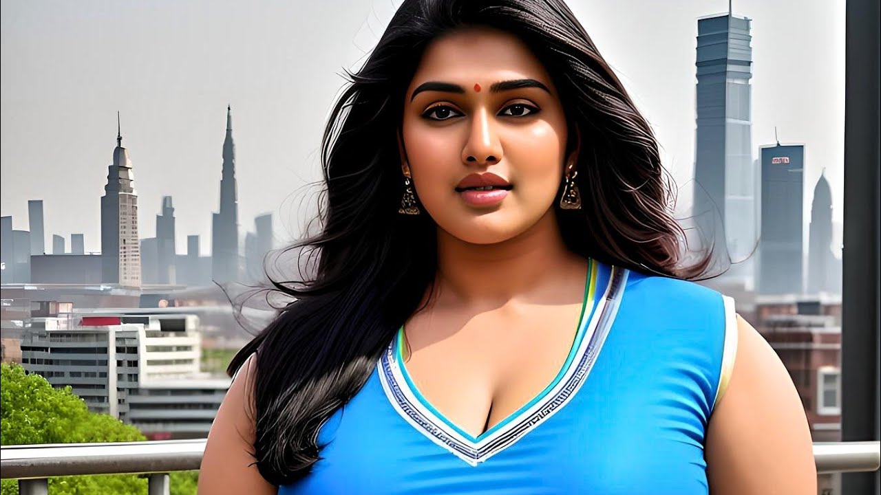 Indian Lookbook Photoshoot | 4K AI Model | Plus Size Beauty Photoshoot - YouTube