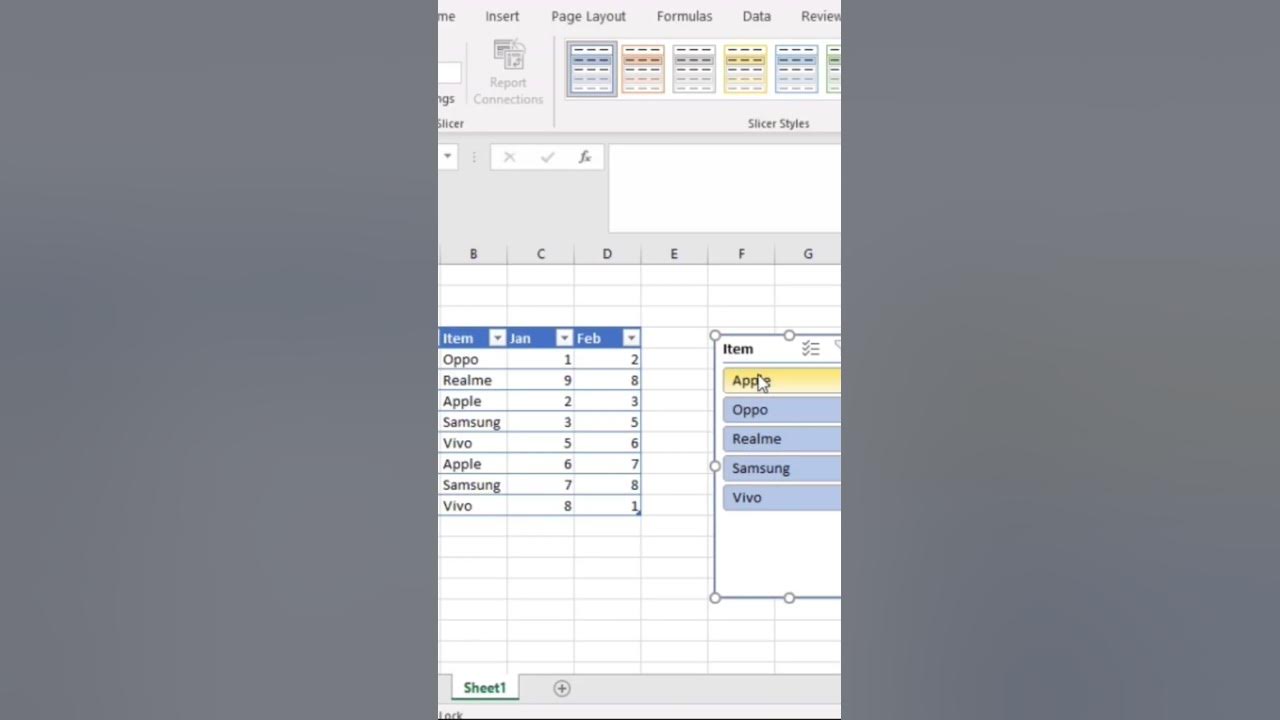 Slicer Excel Spreadsheetsoftware Reelsinstagram Mexcel Excelsolutions Microsoft Spread