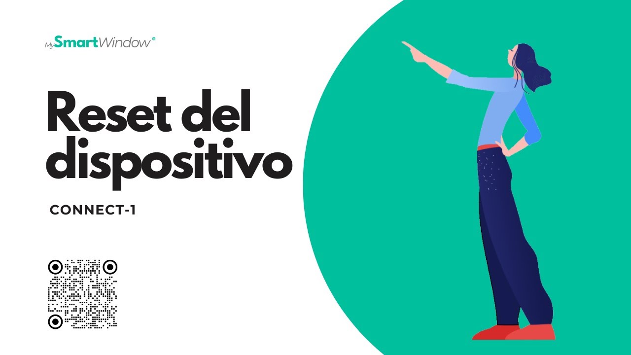 Cómo hacer un reset del dispositivo Connect-1 - MySmartWindow - YouTube