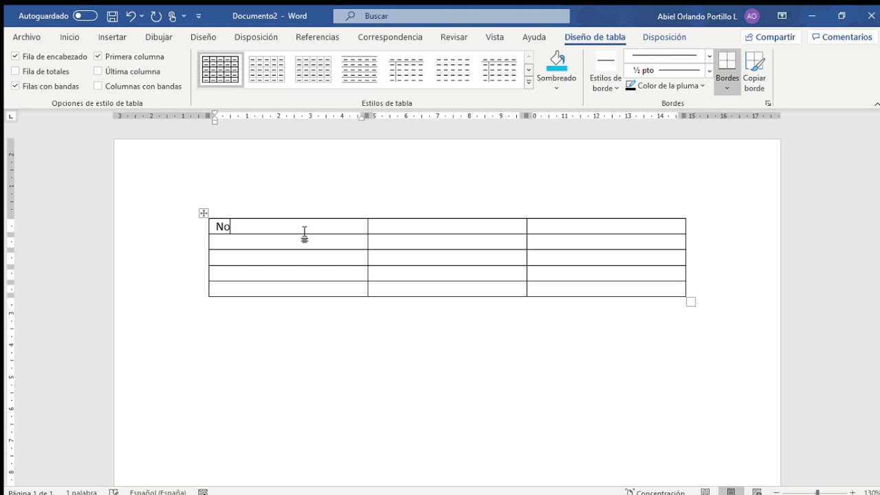 Como hacer un directorio en Word - YouTube