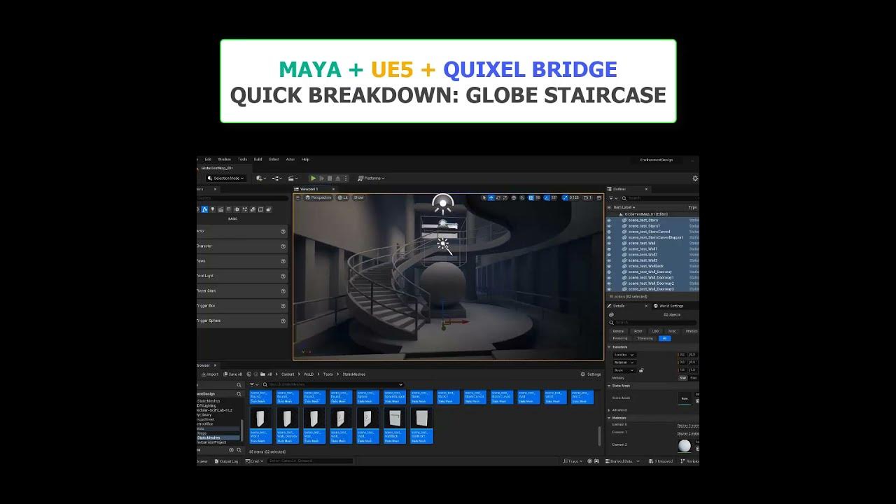 60 Second Breakdown for Creating UE5 Environments Faster #shorts - YouTube
