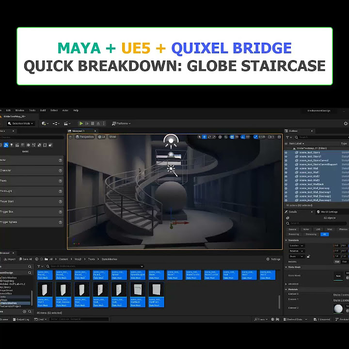 60 Second Breakdown for Creating UE5 Environments Faster #shorts - YouTube
