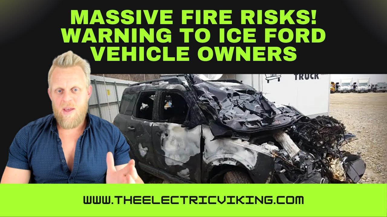 Massive FIRE risks! WARNING to ICE Ford vehicle owners - YouTube