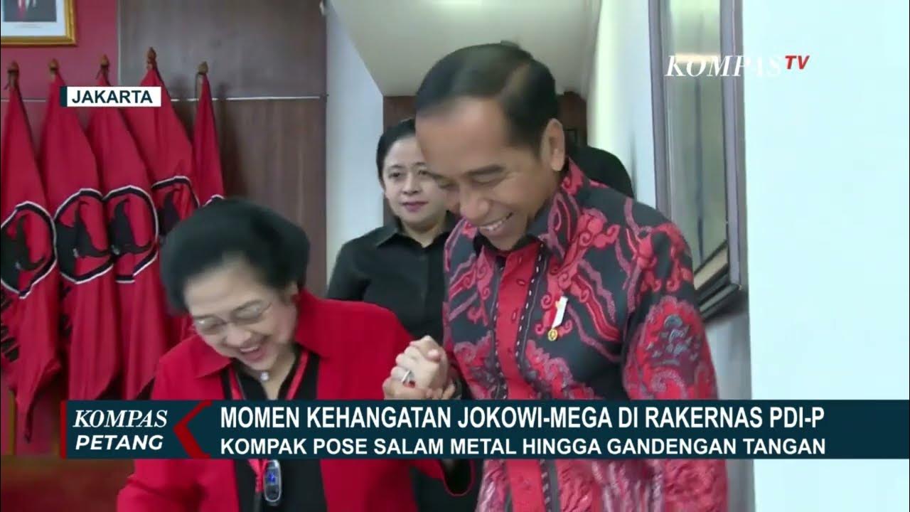 Jokowi Mega Retak Ganjar Pranowo Buka Suara Hingga Salam Metal Berdua