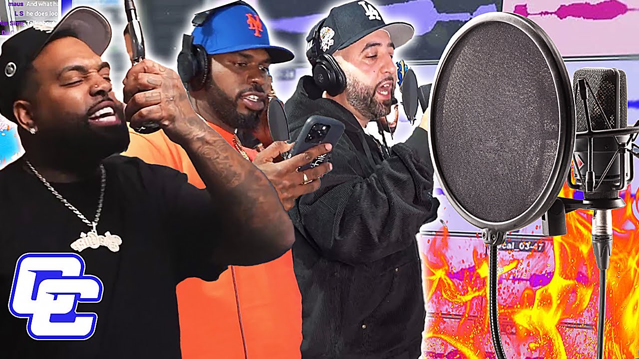 AD & Meet The Whoops Record A Fire Song Live - YouTube