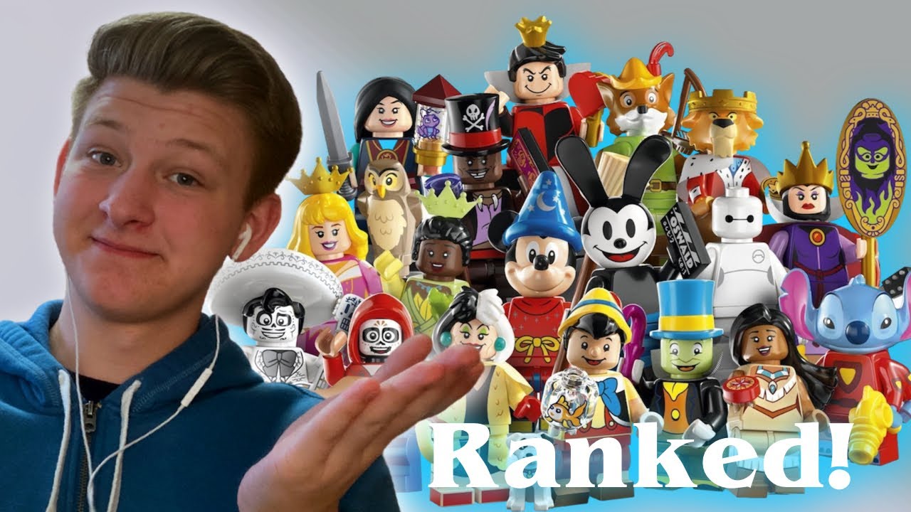 Every LEGO Disney 100th Anniversary CMF Minifig Ranked! - YouTube