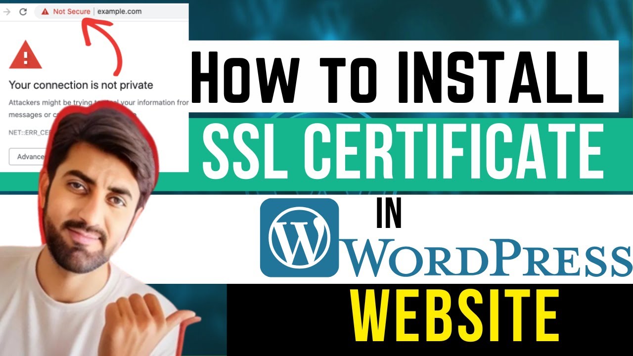 How to Install SSL Certificate to WordPress Website - YouTube
