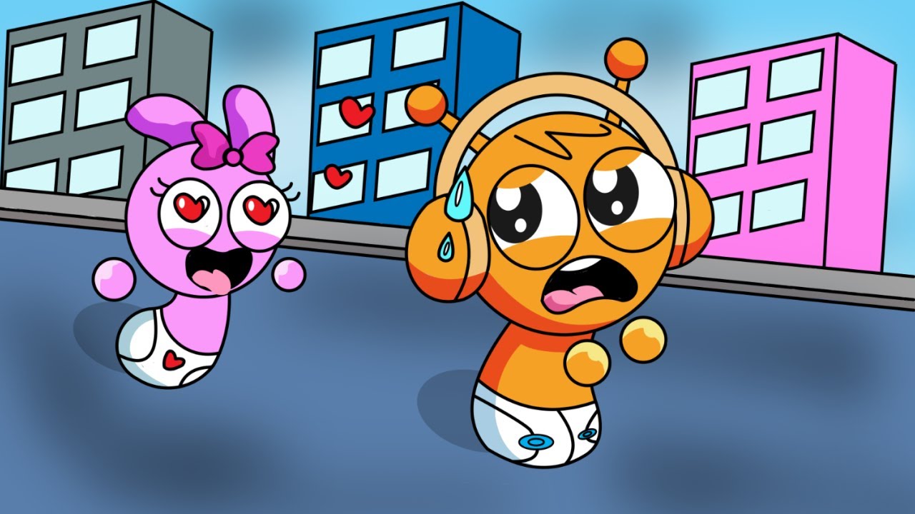 Baby OREN chased by a DIE FAN! - Incredibox Sprunki / NEW COLOR PAGE ...