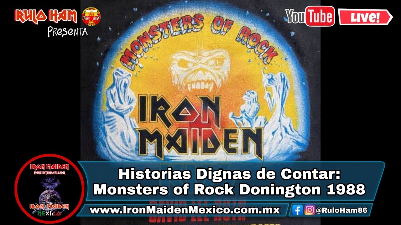 Monsters of Rock Donington 1988: El Día que Iron Maiden toco la Gloria ...