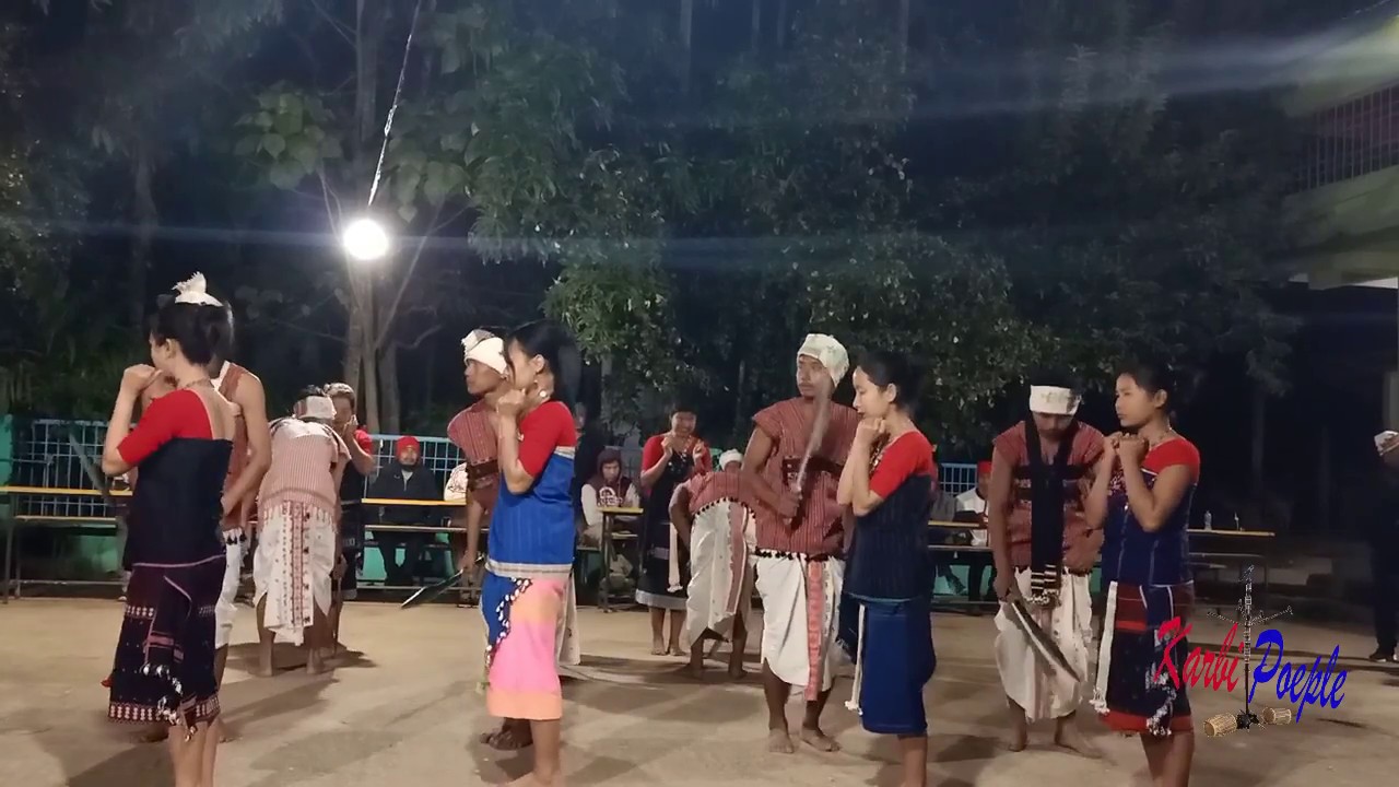 karbi traditional dance2020 - YouTube
