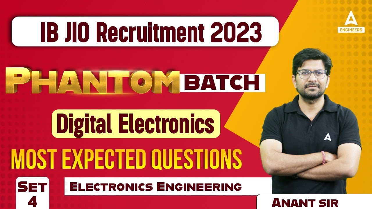 IB JIO Classes 2023 | IB JIO Electronics Classes | Most Expected ...