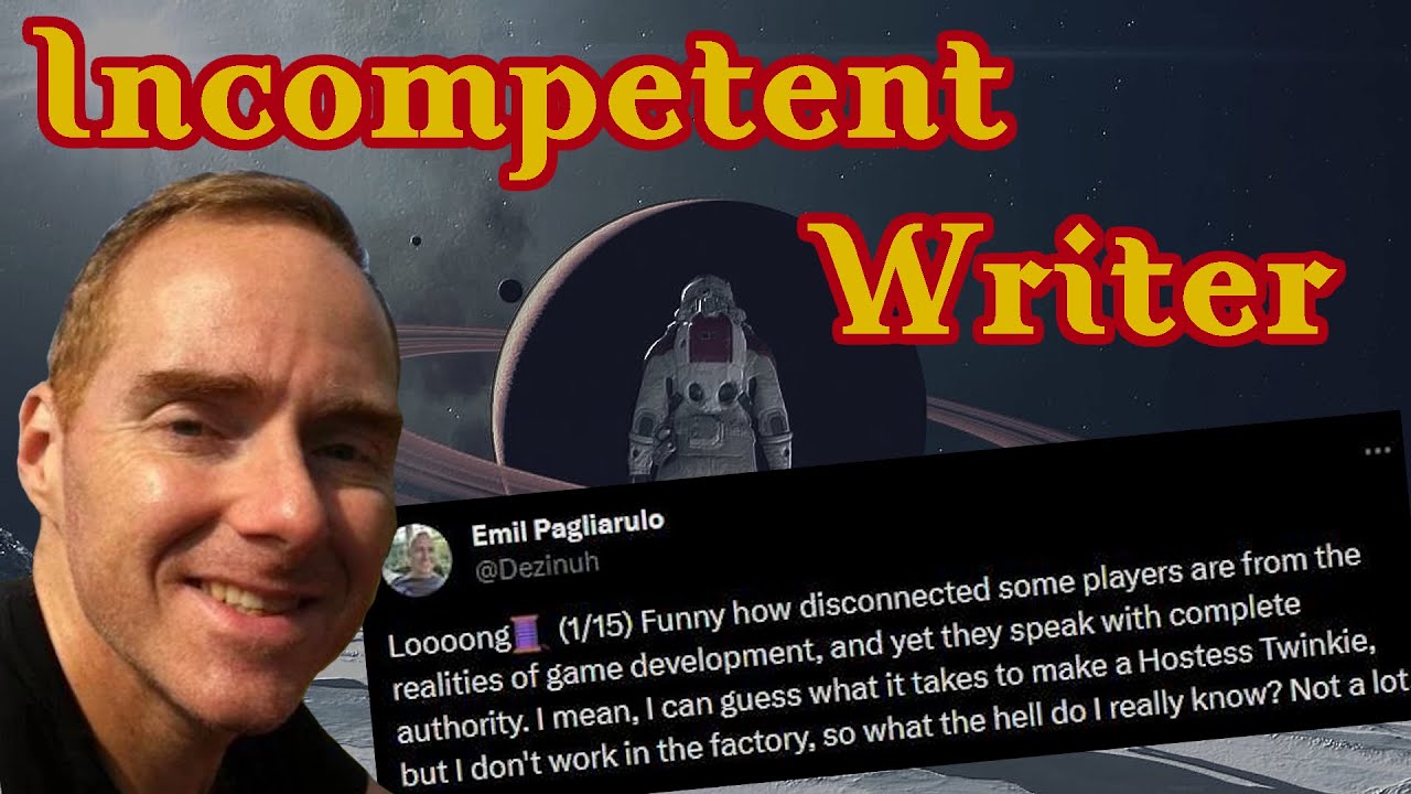 Bethesda's Emil Pagliarulo is an Incompetent Writer - YouTube