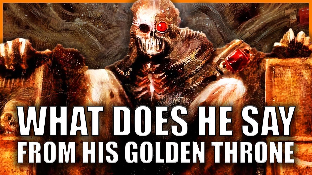 All The Times the Emperor Has Spoken Since His "Ascension" | Warhammer ...