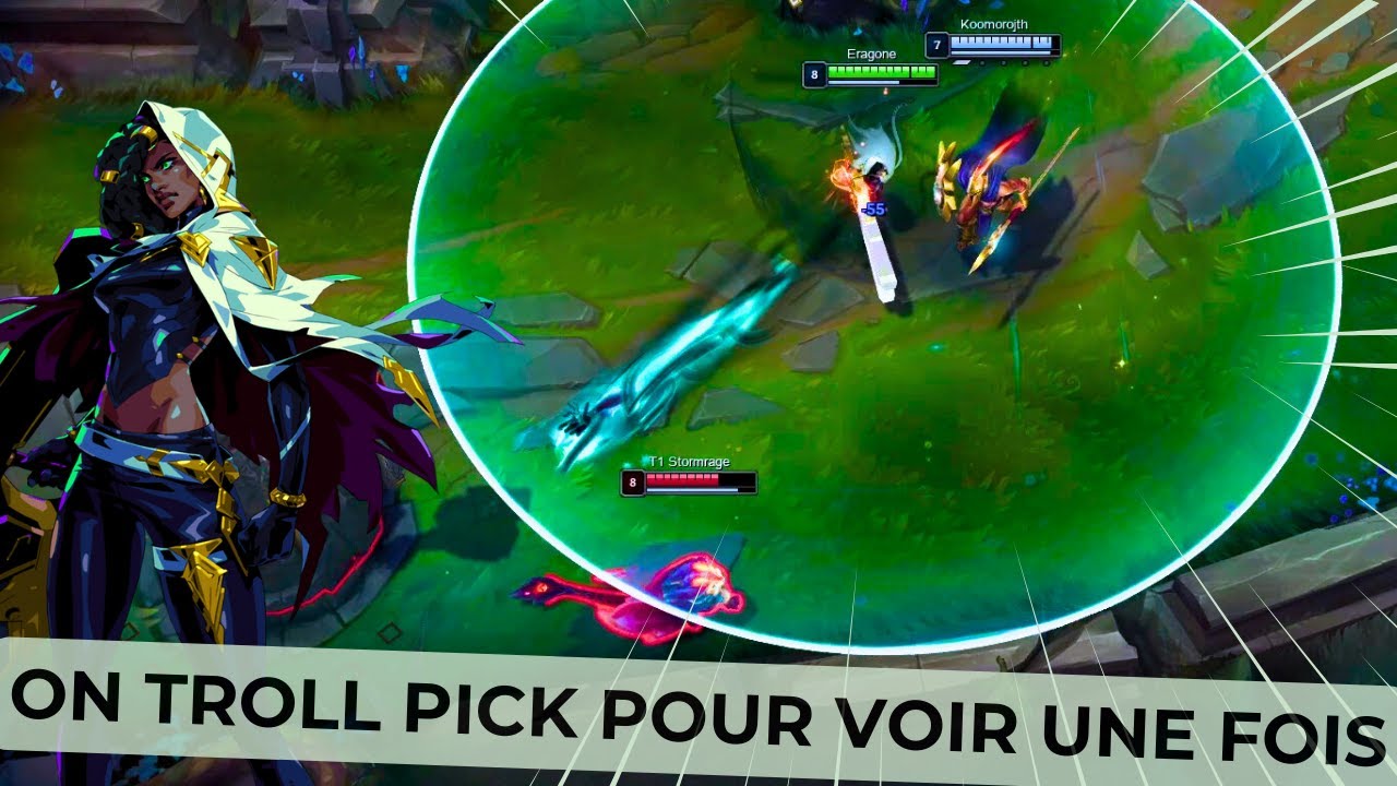 🏆 LEAGUE OF LEGENDS - ON TROLL PICK POUR VOIR UNE FOIS !? (Réf à la ...