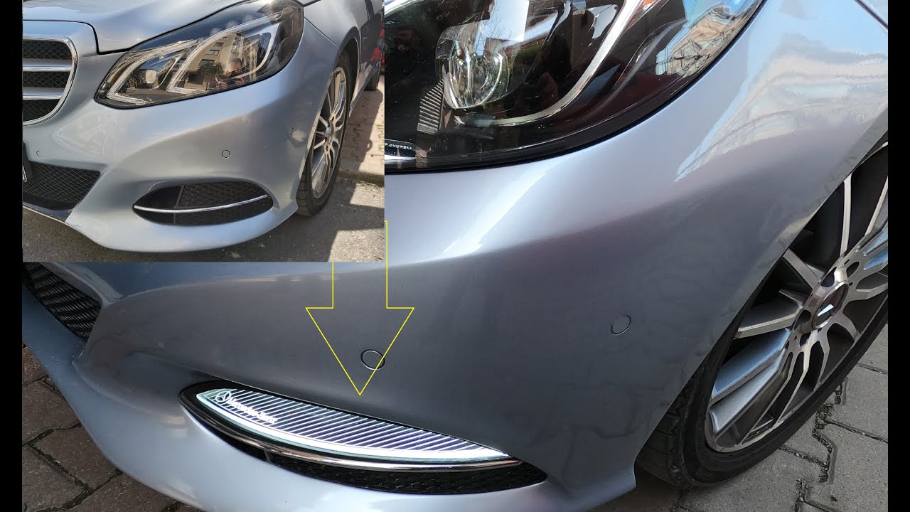 Mercedes-Benz E-Class Facelift - Fog Lamp Review - YouTube