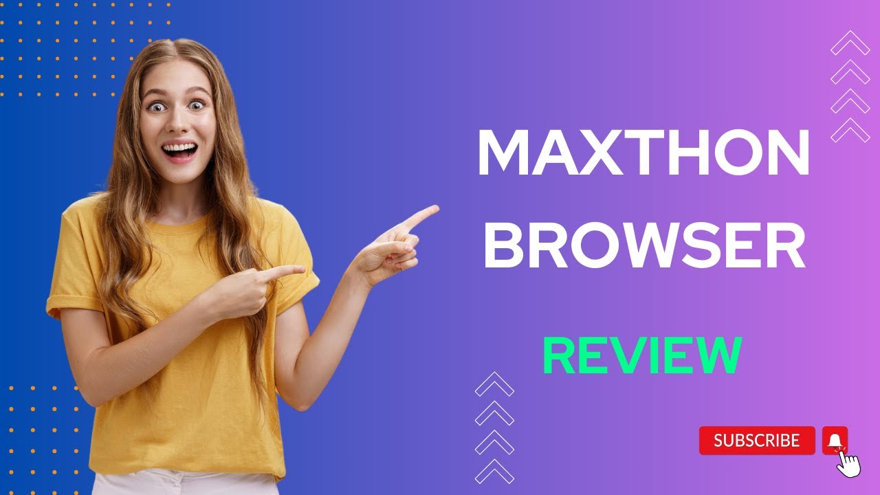 Maxthon Browser: Maximum Browsing Experience | Review - YouTube