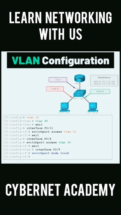 Cisco Switches VLAN Configuration Step-by-Step VLAN Configuration in Real Network | CCNA Lab ...