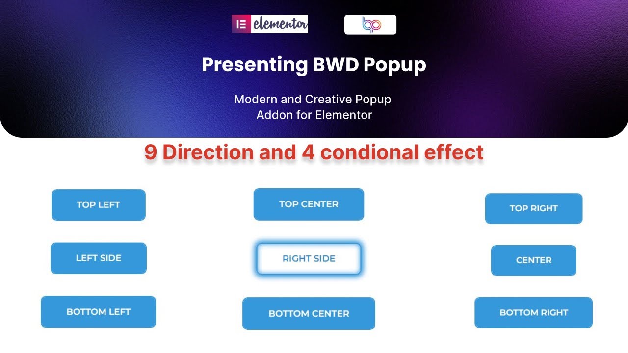 Presenting BWD Popup Elementor addon - YouTube