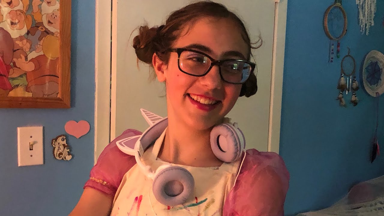 Descendants 3 Dizzy Makeup on Bestiecorn Elsa - YouTube