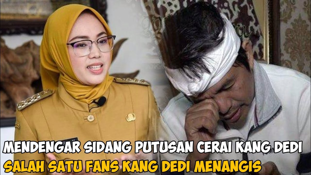 Seorang Fans Kang Dedi Kini Bersedih Setelah Sidang Diputuskan Kabar ...