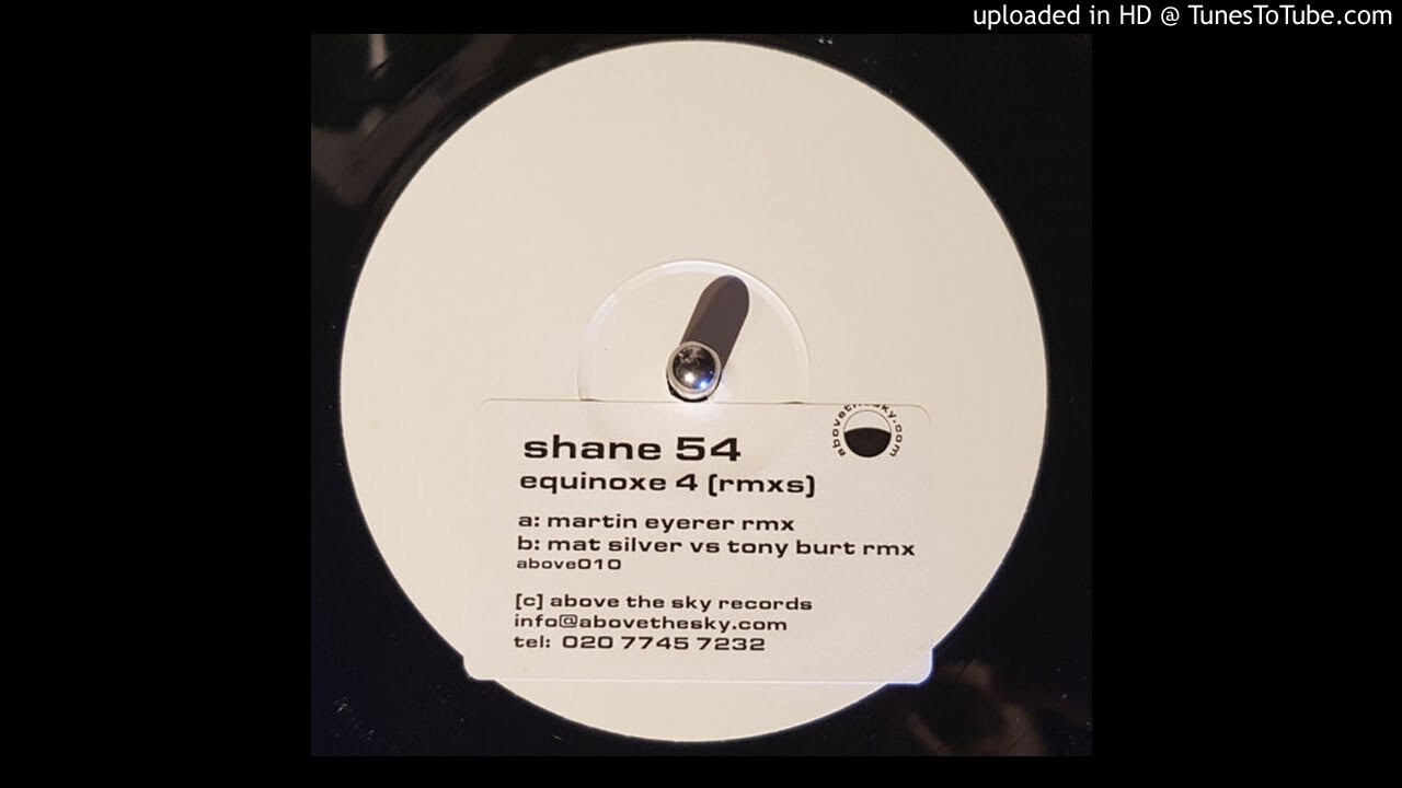 Shane 54 - Equinoxe 4 (Martin Eyerer Remix)-2003 - YouTube