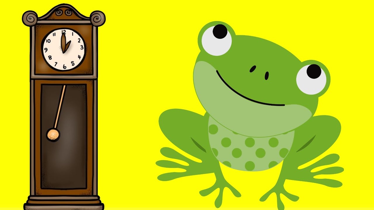 Hickory Dickory Dock Frog Song-107 | Nursery Rhymes & Kids Songs | Kids ...