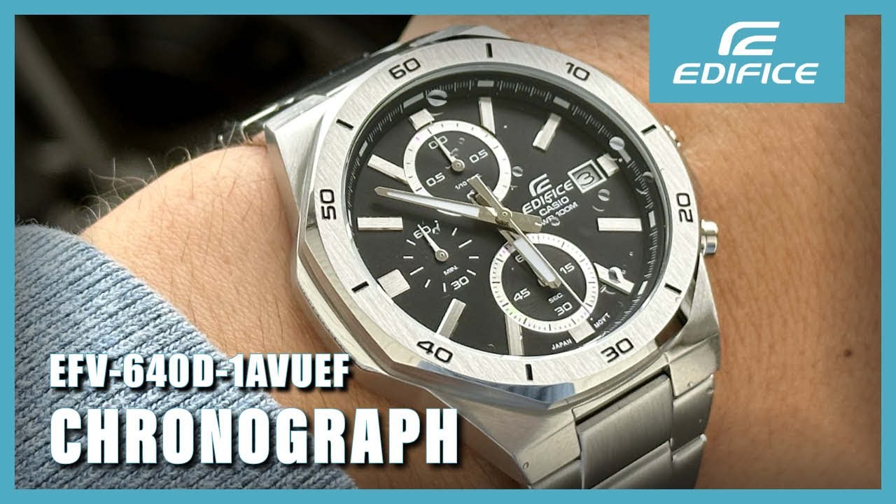 Unboxing The Casio Edifice EFV-640D-1AVUEF - YouTube