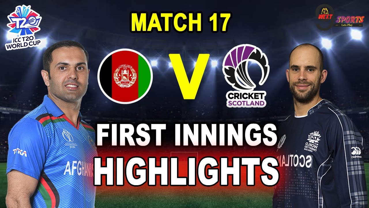 AFG vs SCO FIRST INNINGS HIGHLIGHTS 2021 | T20 World Cup Match ...
