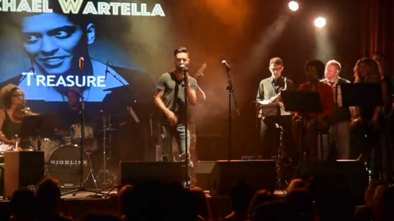 Michael Wartella - "Treasure" at BROADWAY SINGS BRUNO MARS - YouTube
