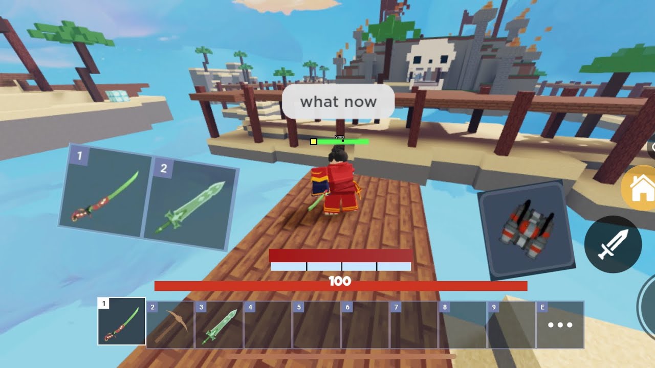 How to get emerald sword as yuzi kit (Roblox bedwars) - YouTube