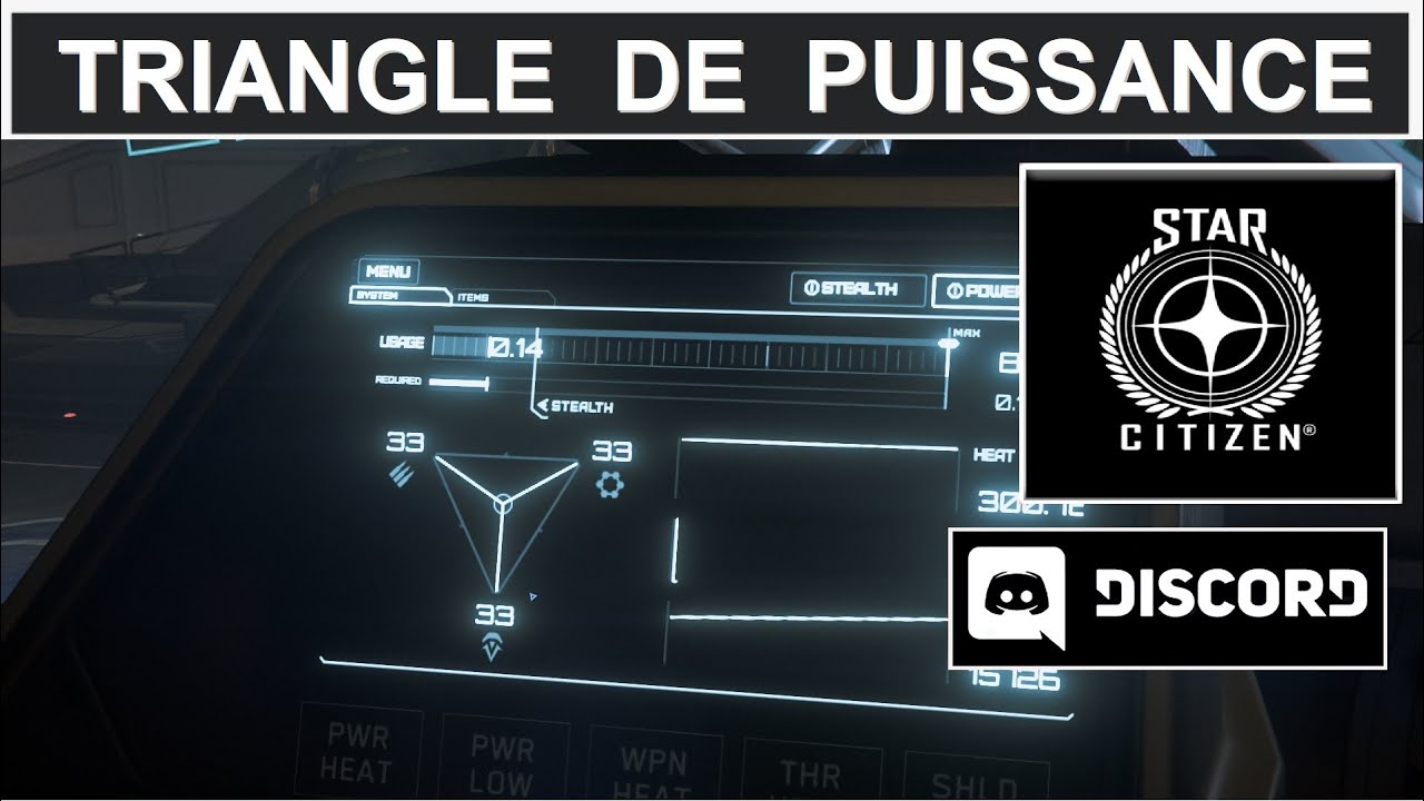 Star Citizen Fr – UTILISATION TRIANGLE ENERGIE TUTO - YouTube