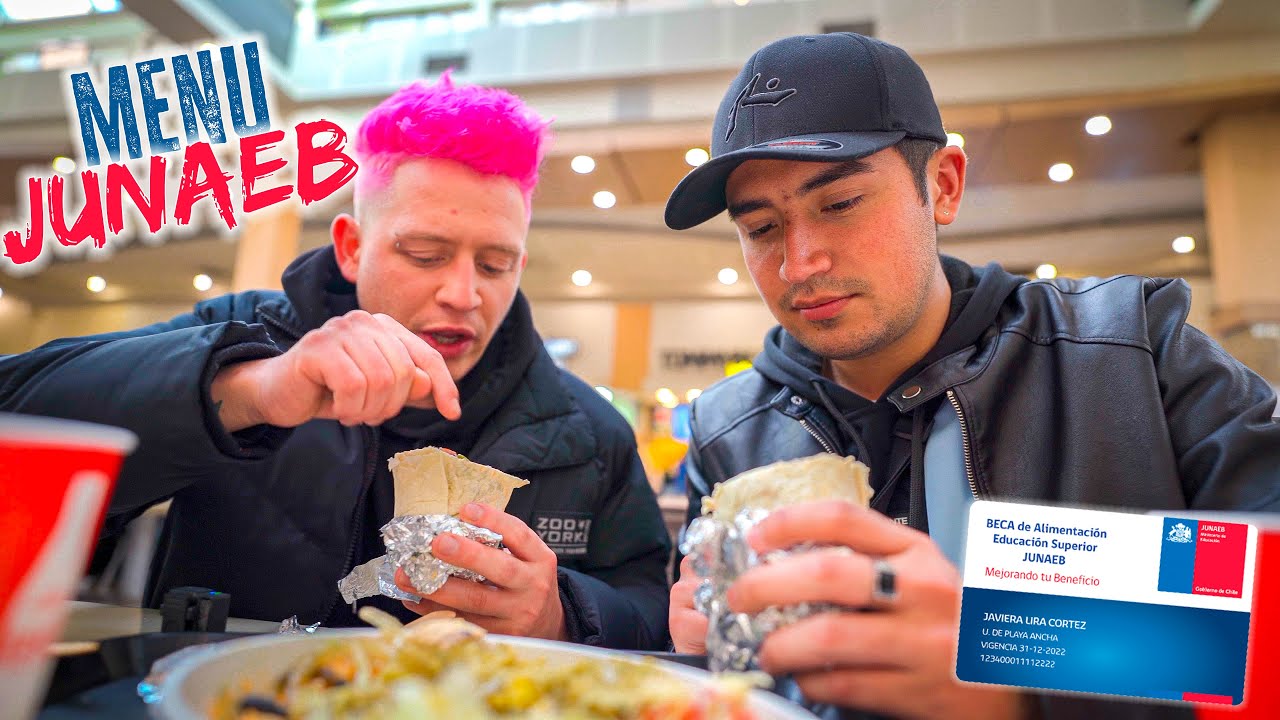 MENU JUNAEB PARTE 2 🌯 ESTO NO ME LO ESPERABA - YouTube