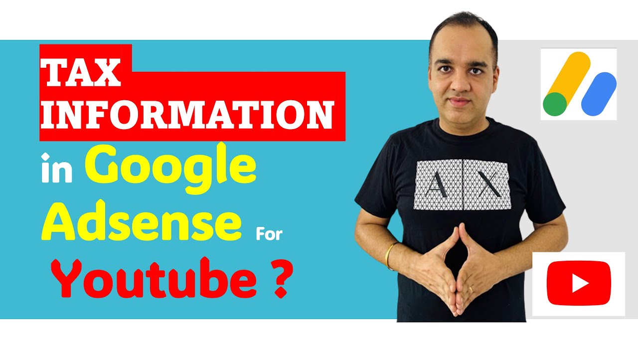 How To Submit Tax Information Form in Google Adsense For Youtube| Step ...