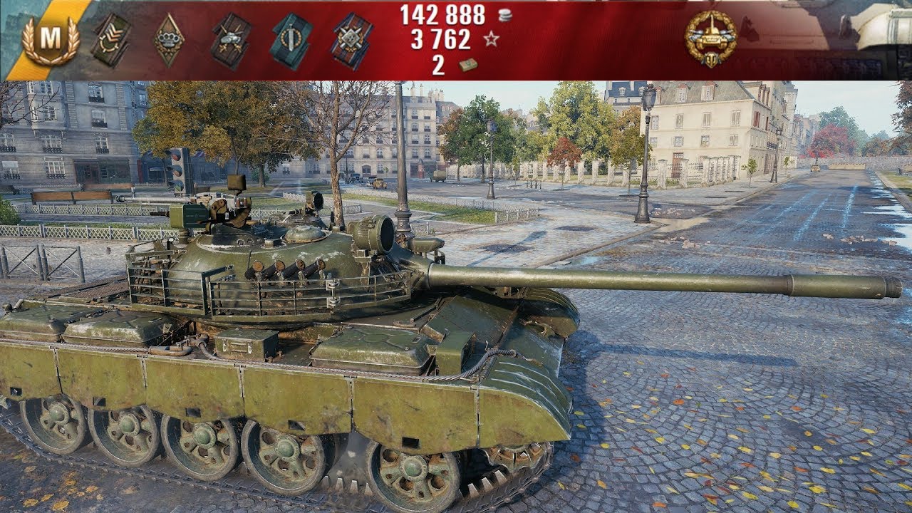 Type69-IIA skin for 121B | World of Tanks GAMEPLAY - YouTube