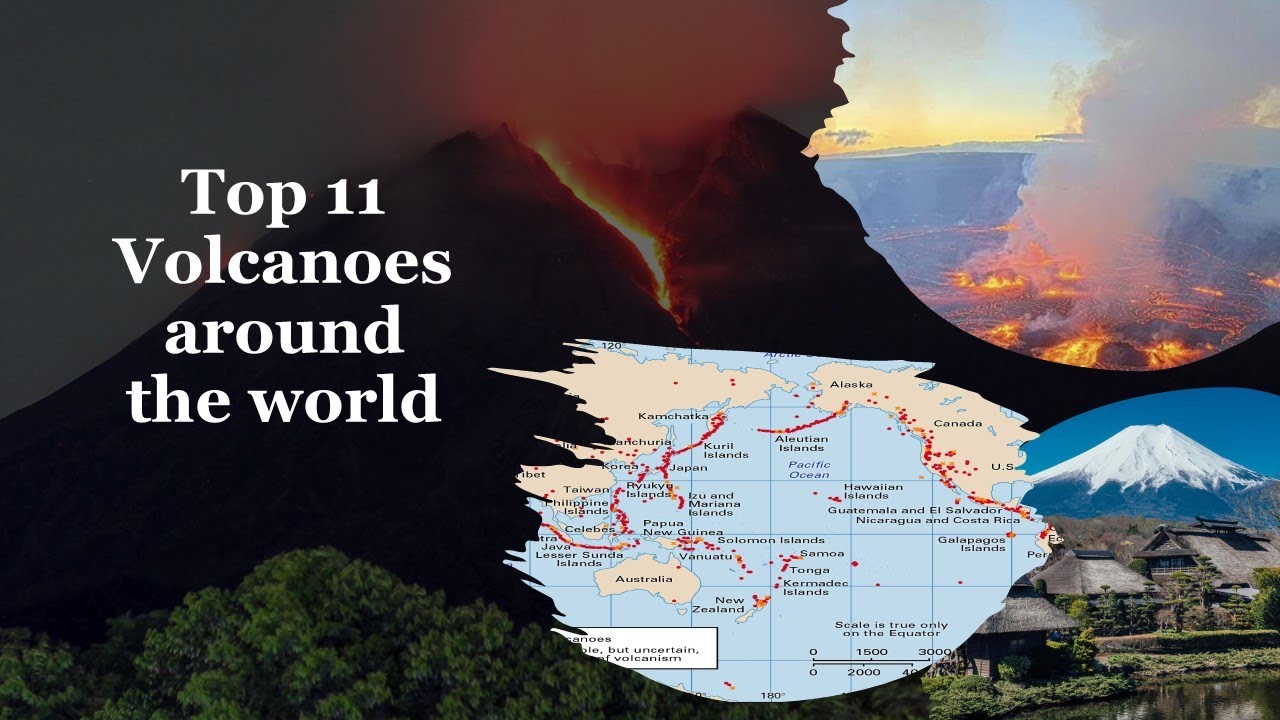 Ring of Fire Giants: Exploring the Top 11 World's Most Active Volcanoes ...