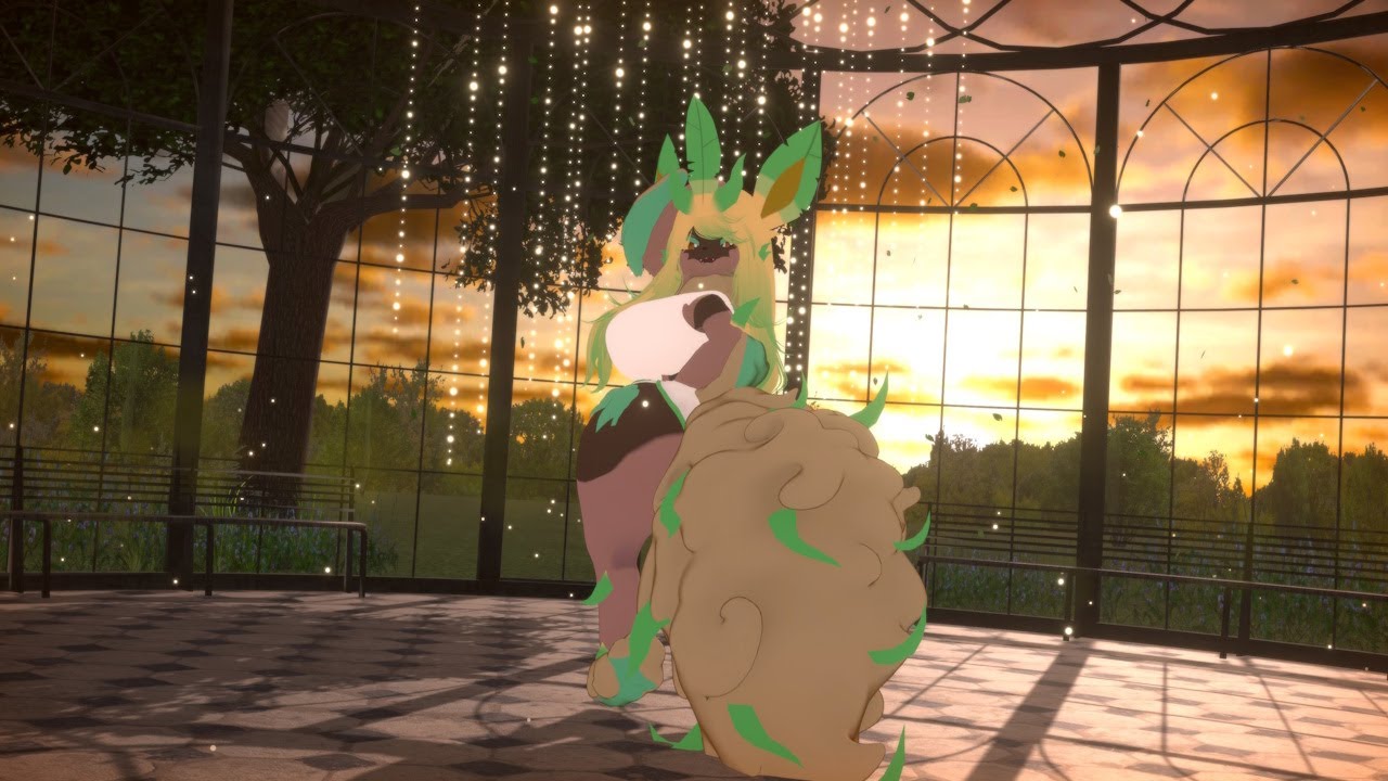 VRChat MMD - Deira Mega Leafeon- Dance Test - World : On Description ...