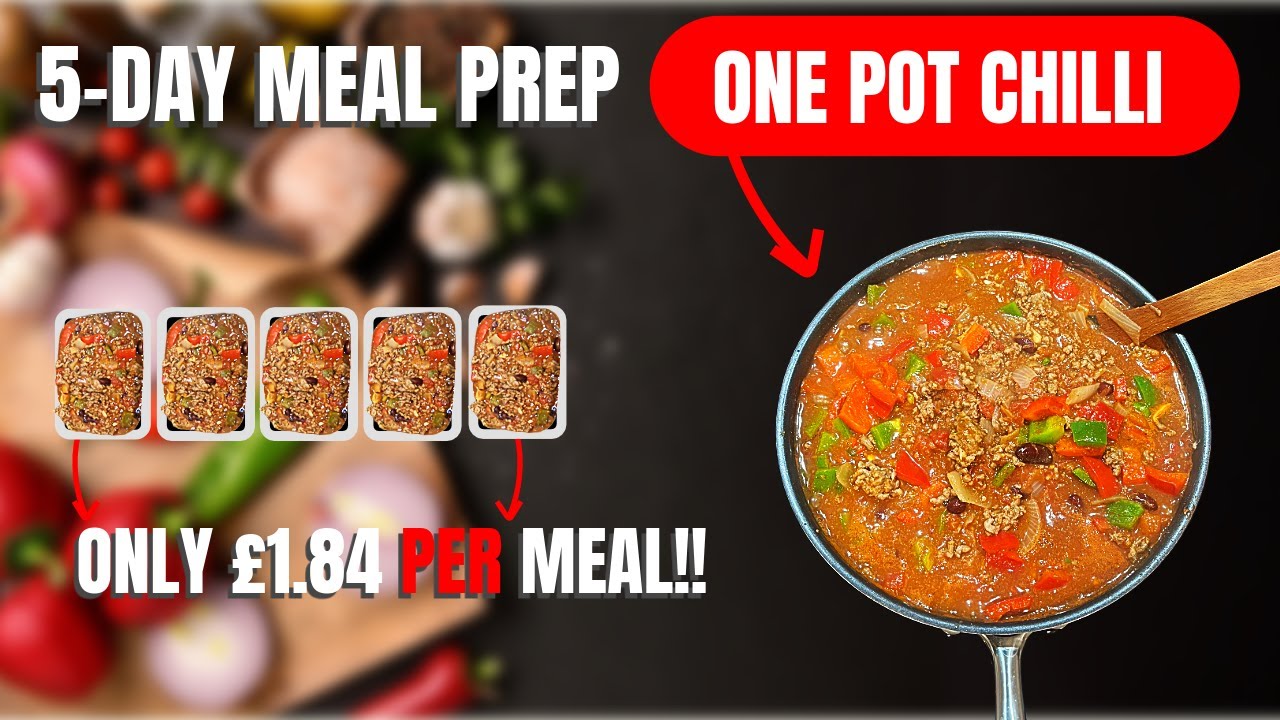 One-Pot Chilli Meal Prep for the Week! - YouTube