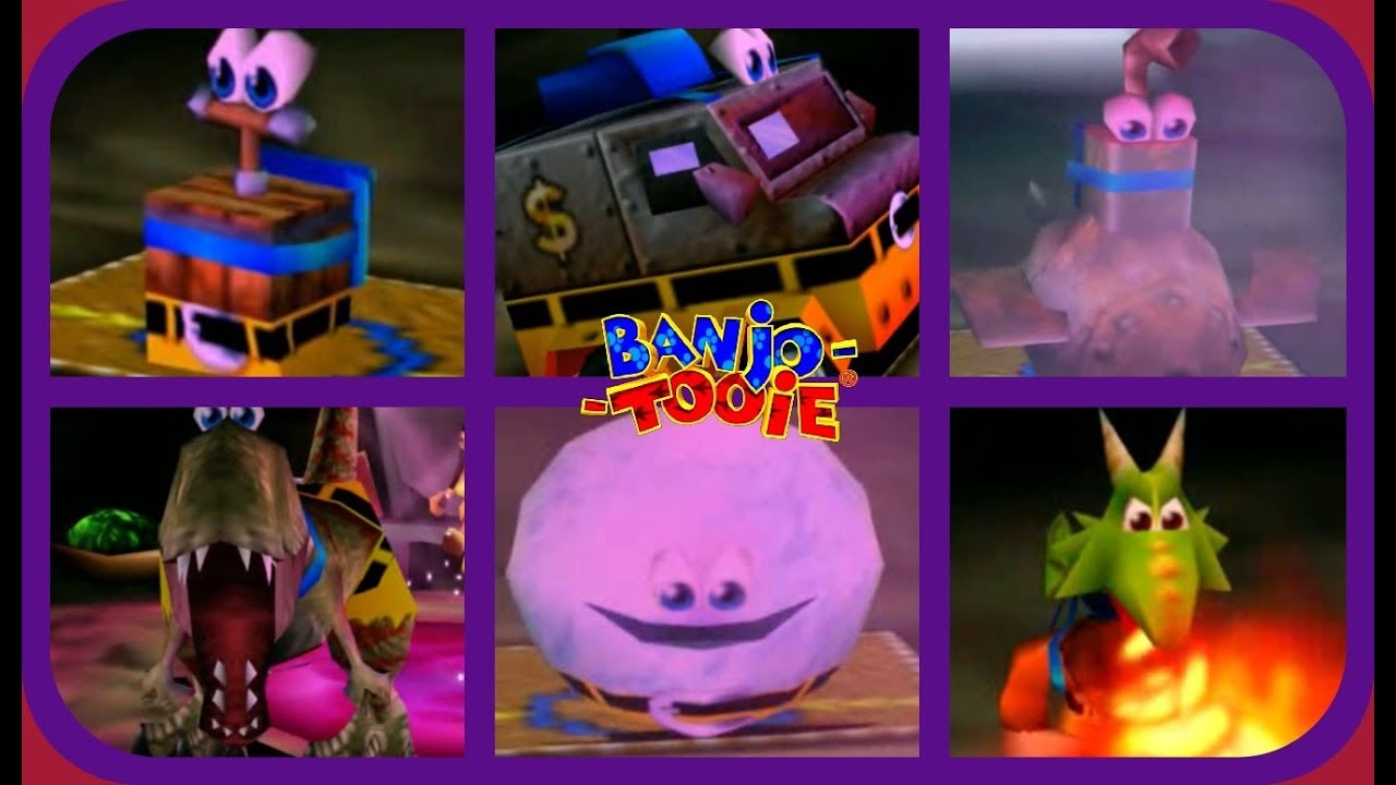 Banjo Tooie-All Transformations - YouTube
